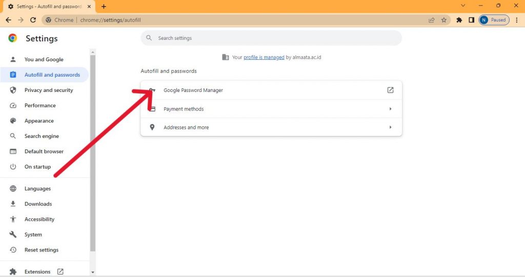 TIPS FOR SEEING FORGOTTEN PASSWORDS | Program Studi Informatika