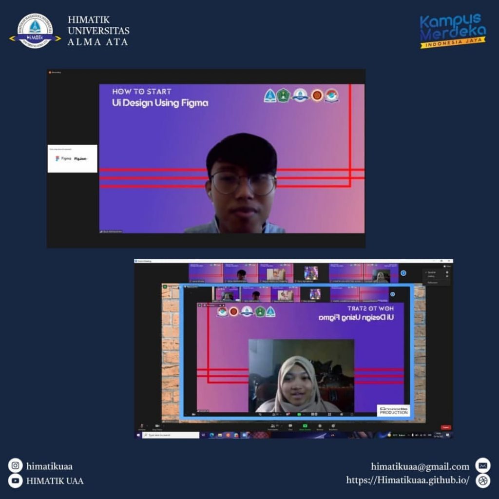 Workshop UI/UX Design Using Figma – Program Studi Informatika