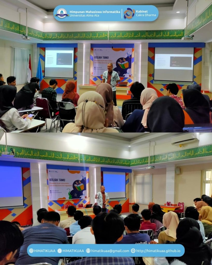 Kuliah Tamu Prodi Informatika | Program Studi Informatika